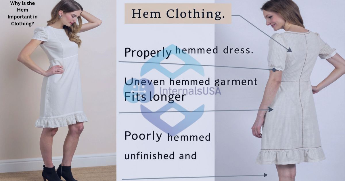hem of a dress